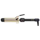Hot Tools Professional 24K Gold 1.5 Inch Barrel Curling Iron for Hair ...