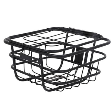 Steel Wire Basket W/Braces White. for bicycle basket, bike basket ...