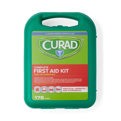 1PACK Curad 175-Piece Complete First Aid Kits, 1/KT - Walmart.com