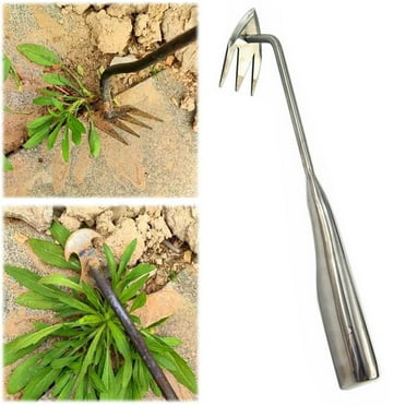 Colwelt No Bending Stand up Weed Puller with Long Handle 40'', Weeder ...