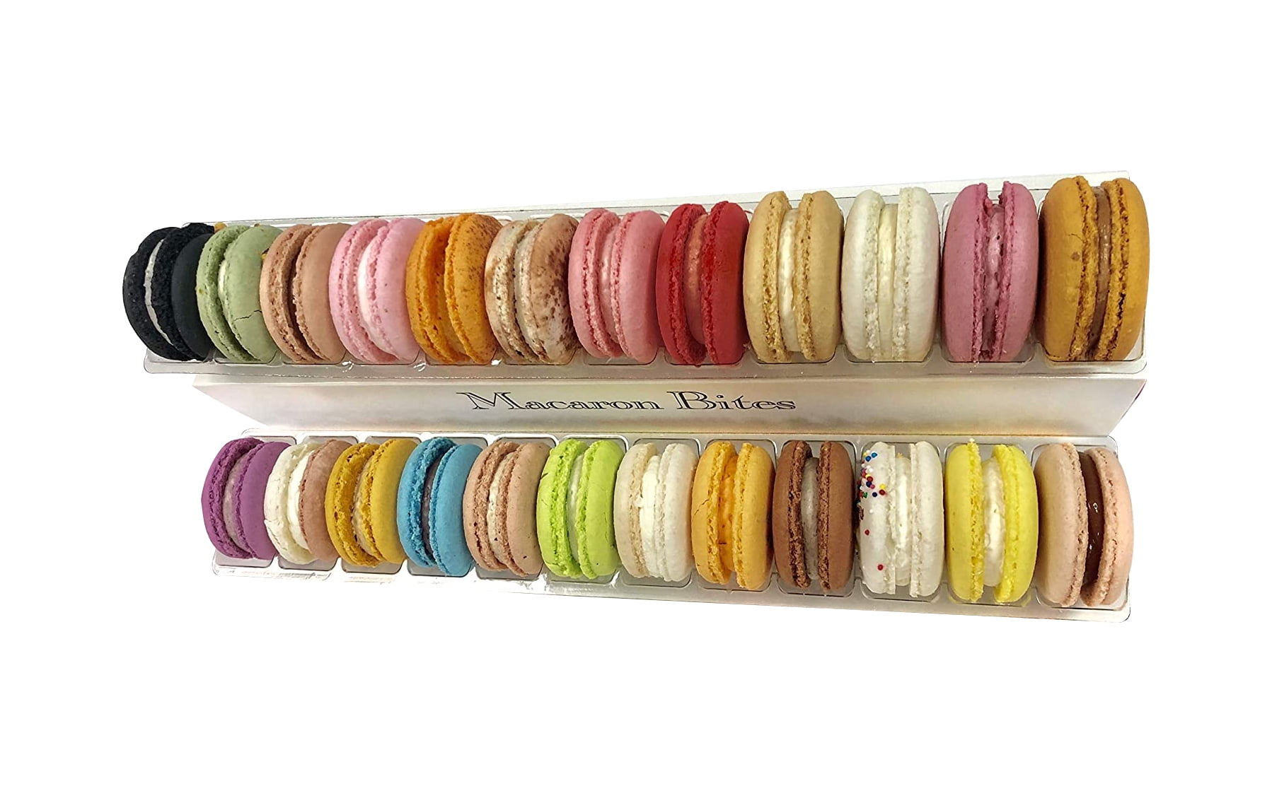 Macaron Bites Assorted French Macarons, 24 Count - Walmart.com