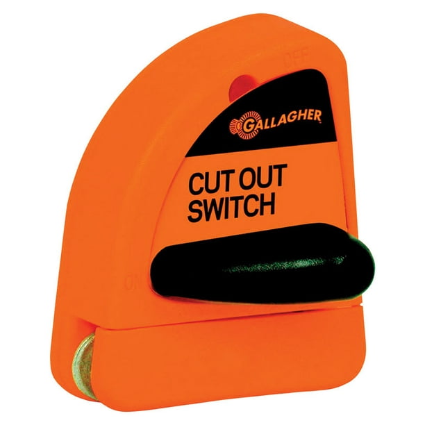 Gallagher Electric Fence Cut Off Switch Orange - Walmart.com