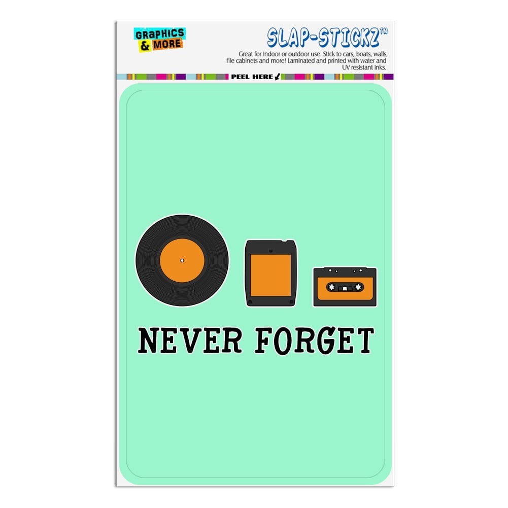 Never Forget Music Record 8 Track Cassette Vinyl Home Business Office ...