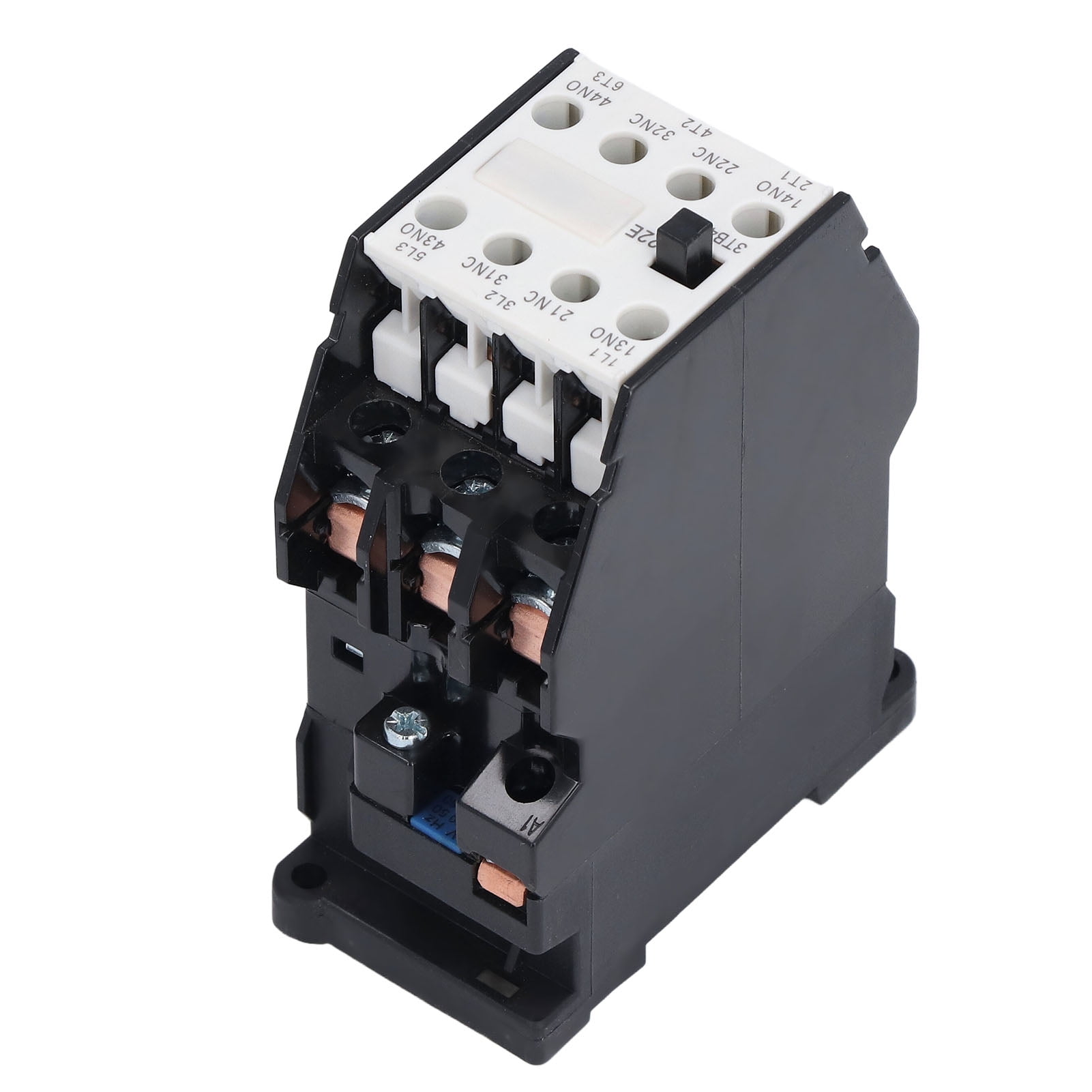 Contactor de CA, contactor de CA 2NC+2NO Fuente de alimentación DIN ...