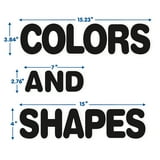 Eureka Crayola Colors and Shapes Bulletin Board Set, Classroom Crayon ...