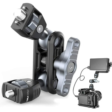 Articulating Magic Arm Monitor Mount, Double Ballheads 360 Degree ...