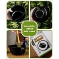 Black Matcha Whisk Set - 5PCS Matcha Set Includes 17OZ Chawan with ...