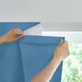 Double Layer Thermal Blackout Curtains No Drill No Tools Window ...