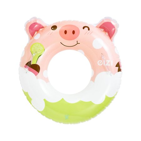 Pvc Lovely Pig Swimming Ring Summer Inflatable Pool Float For Kids ...