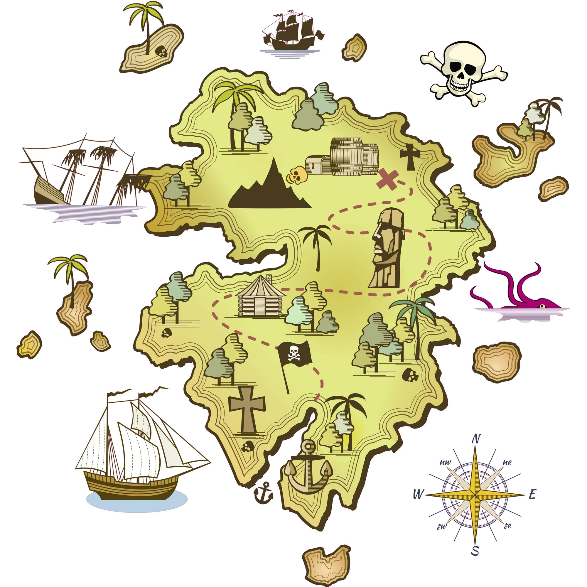 Sunken Treasure Maps