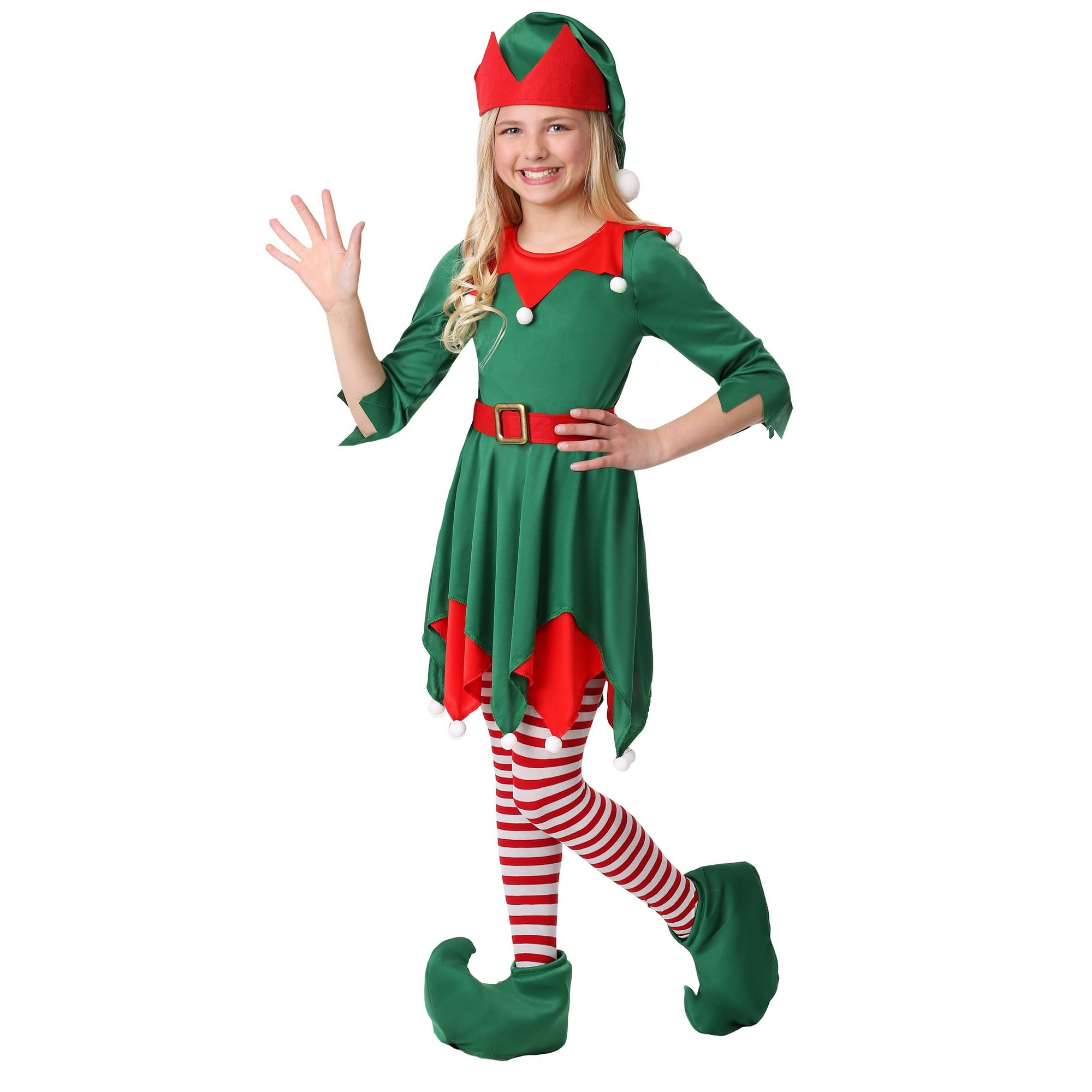 Fun Costumes Girls Santas Helper Costume L