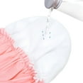 CLS Shower Caps for Women, Terry Cloth Lined, Double Waterproof Layers ...