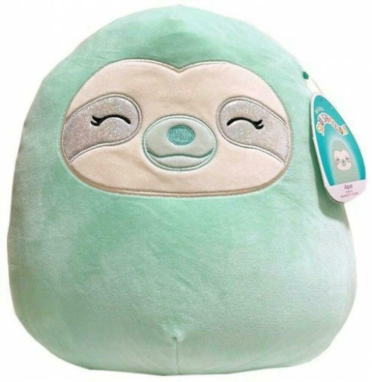 Squishmallows Aqua the Sloth Squishy Soft Plush Toy Animal Official ...