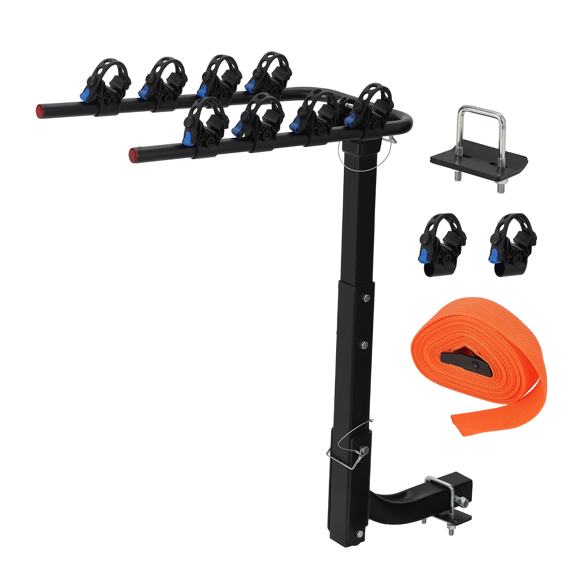 Click here for Akdsteel 4 Bike Hitch Rack  Heavy-Duty Foldable St... prices