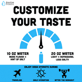 Dash Hydrate-Daily Drinker Electrolyte Stick Powder Packet Drink Mix, Strawberry, 16 Ct ...