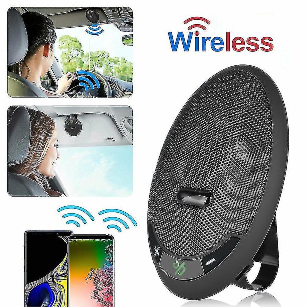 Sun Visor Car -tooth Serph Wireless O Receiver Bt5.0 Car Kit Hands Ser ...