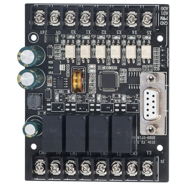 Controlador PLC de salida de relé, Tablero de control industrial PLC ... Controlador PLC de salida de relé, Tablero de control industrial PLC ...
