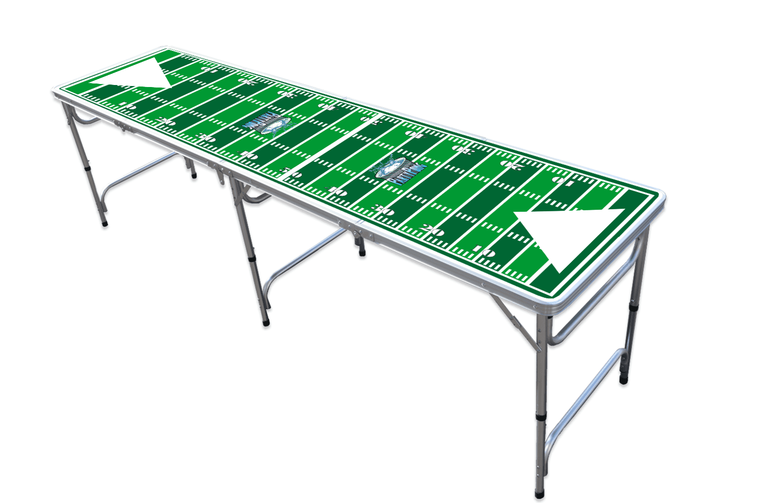 8-Foot Professional Beer Pong Table - Football Field Edition - Walmart.com