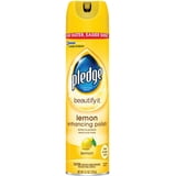 Pledge® Expert Care™ Lemon Enhancing Polish, Aerosol, Lemon, 9.7 oz ...