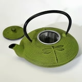 Primula Dragonfly 26 Oz. Cast Iron Teapot With Enameled Interior And ...