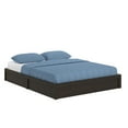 Ameriwood Home Platform Queen Bed Frame, Multiple Colors Available - espresso - Walmart.com