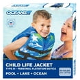 Oceans7 Child Open Side Life Vest, 30-50 lbs, Durable, Easy Fit ...