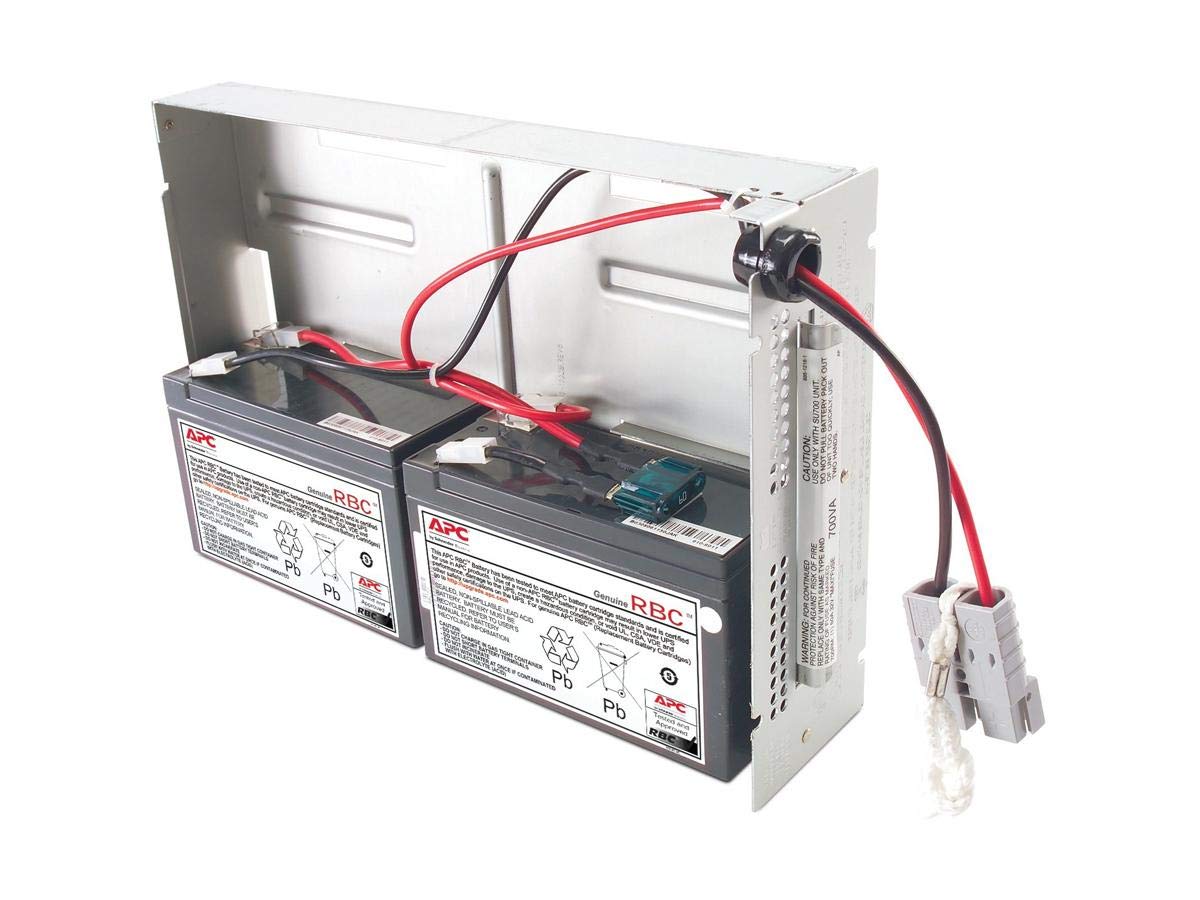APC UPS Battery Replacement, RBC22, for APC Smart-UPS Models SU700US ...