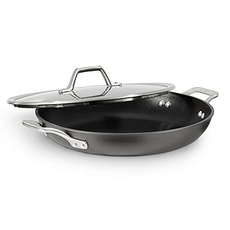 Calphalon Signature Nonstick 12-Inch Everyday Pan with Cover - Walmart ...