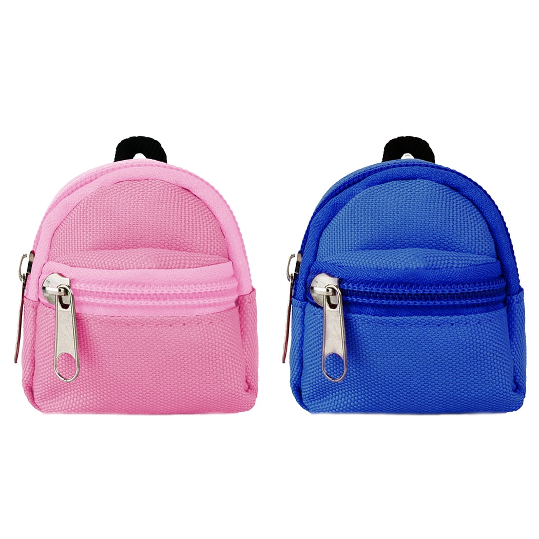 2PCS Doll Backpack Creative Lovely Doll Size Backpack Doll Accessories ...
