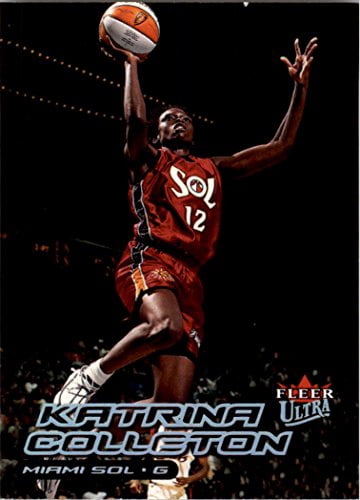 2000 Ultra WNBA #6 Katrina Colleton WNBA Basketball Trading Card ...