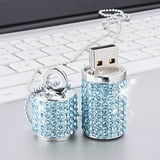 KEXIN 64GB USB Flash Drive USB 2.0, Crystal Bling Rhinestone USB Memory ...