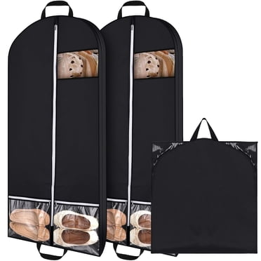 Sorbus Garment Rack Cover - 6 Ft Transparent Clothes Rail Cover ...