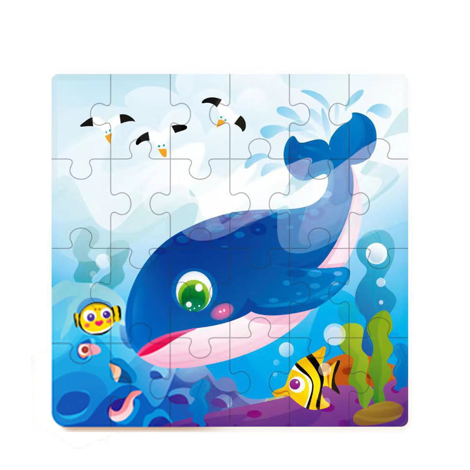 Click here for Visland 24pcs/Set Jigsaw Toy Animal Pattern Logica... prices