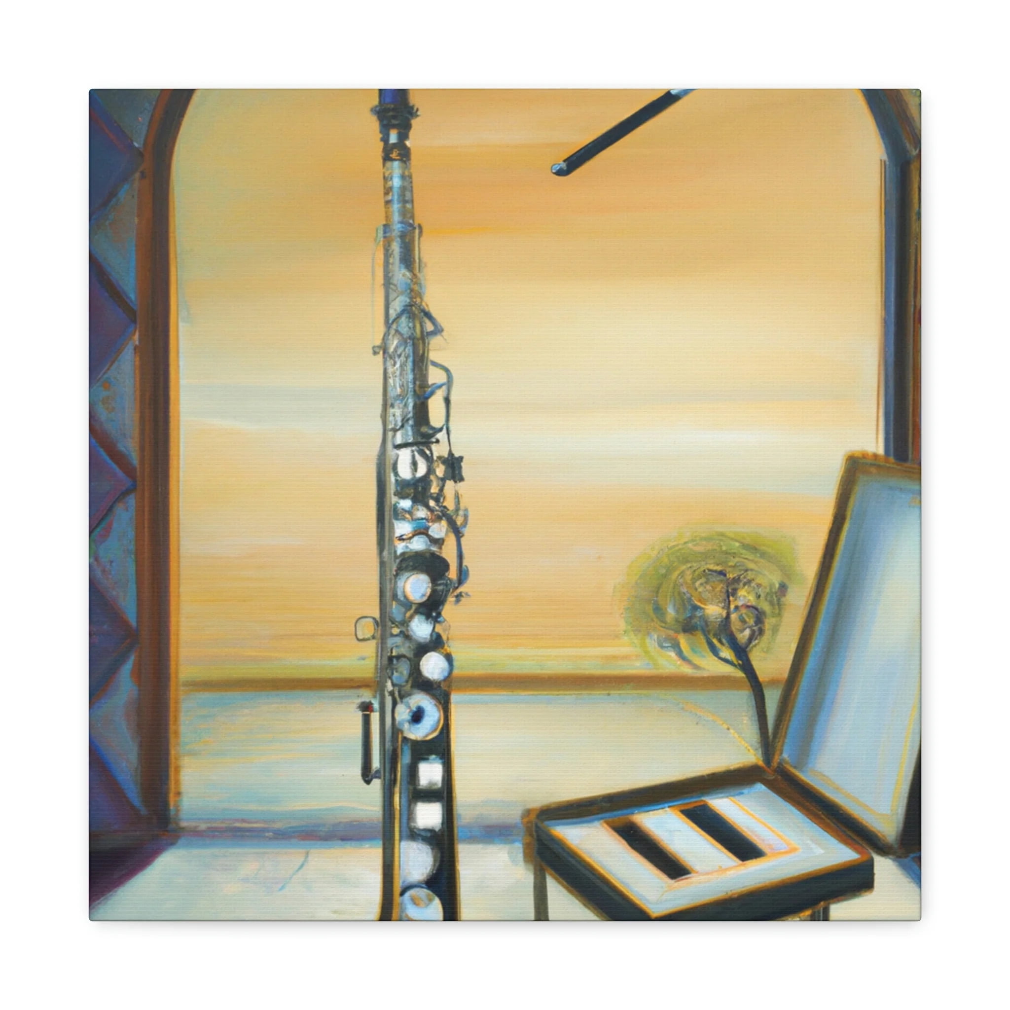Clarinet Dreamscape - Canvas - Walmart.com