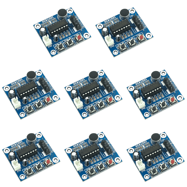 Módulo de reproducción de grabación de voz ISD1820 DC 3-5V + altavoz ...