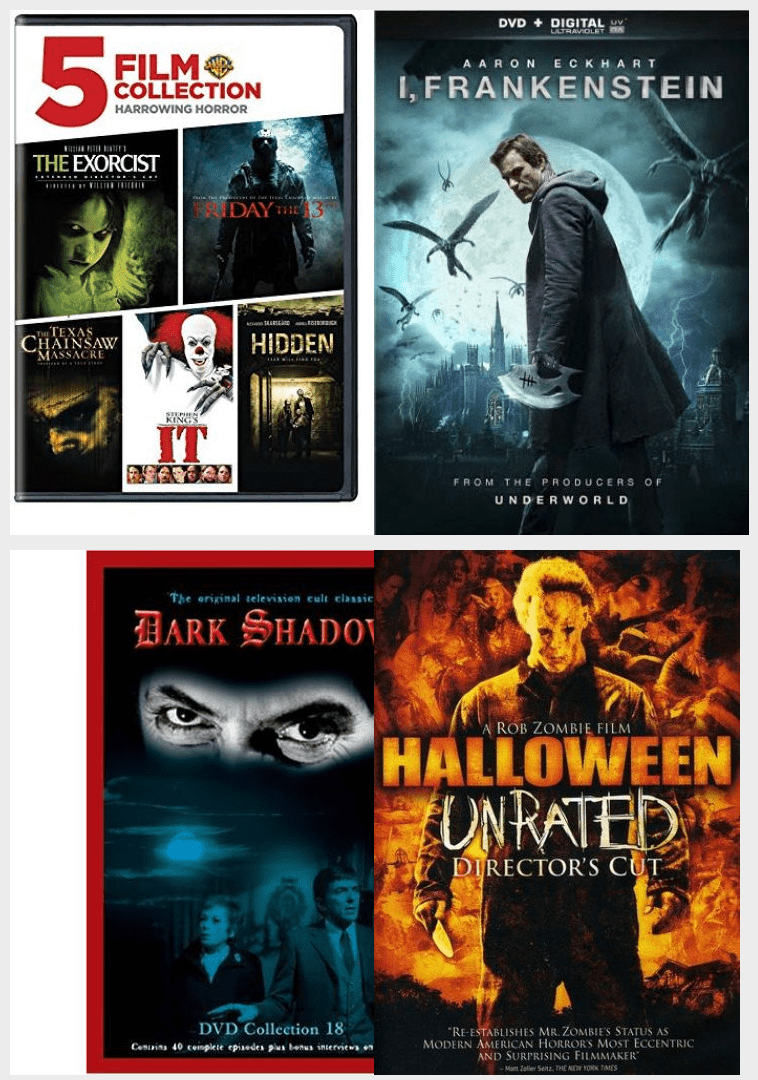 Horror 4 Pack DVD Bundle: 5 Movies: Harrowing Horror Collection, I ...