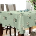 54x54in Square Printed Tablecloth Easy-Care Decorative Table Cloth for ...