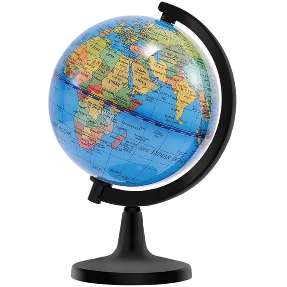Mini Blue Globe 4.17-inch / 10.6 cm - Swivels in All Directions ...
