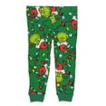 Dr. Seuss How the Grinch Stole Christmas Lights Sleep Pajama Set ...