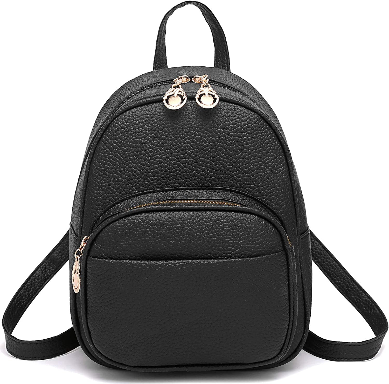QWZNDZGR Little Backpack Bag Small Size Purse Vegan Leather Mini ...