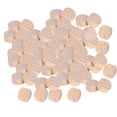 Sorven Round Wood Chips Beech Unfinished Wood Slice Craft Discs for ...
