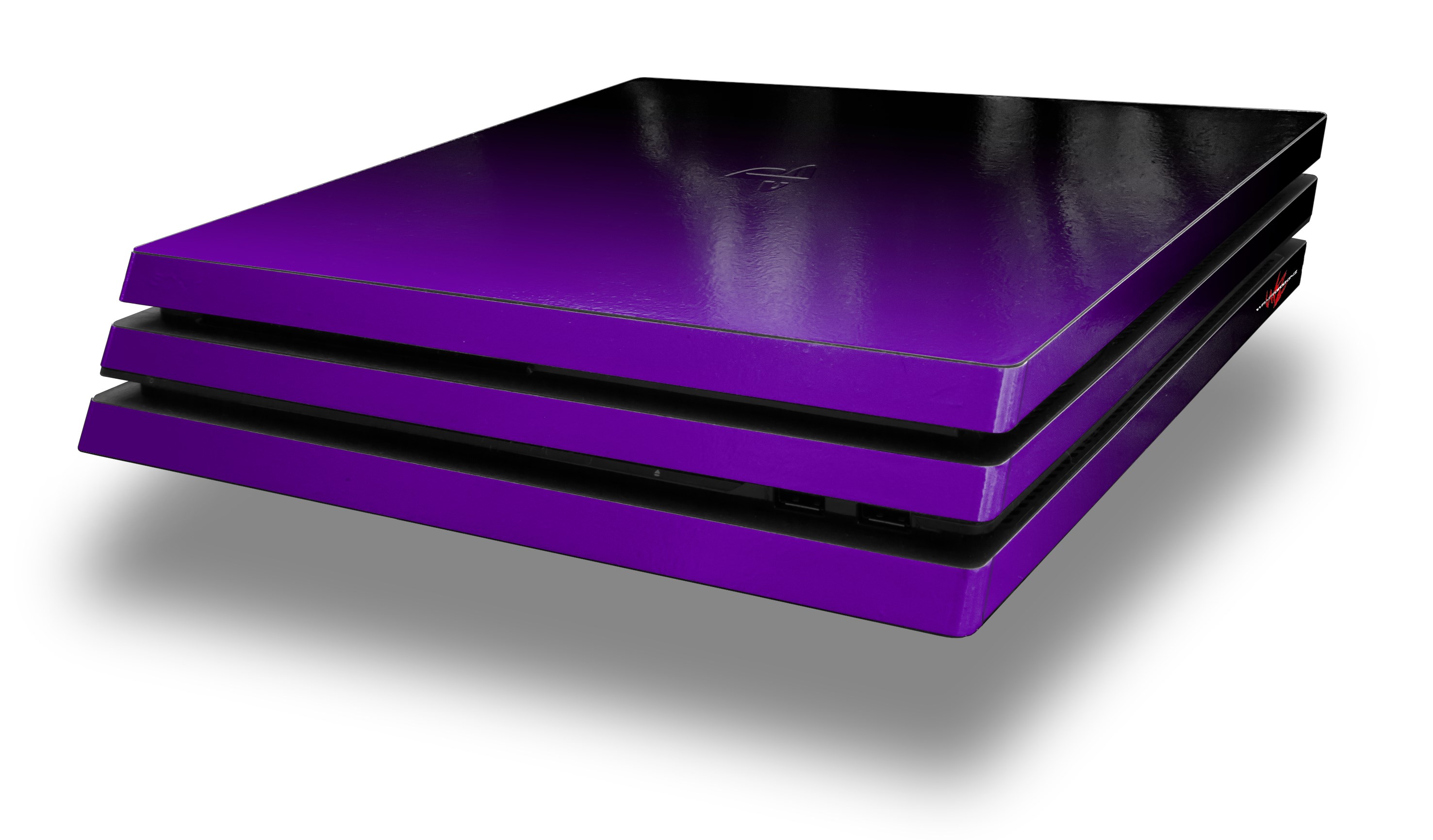 WraptorSkinz PS4 Pro Skin Wrap Smooth Fades Purple Black - Decal Style ...