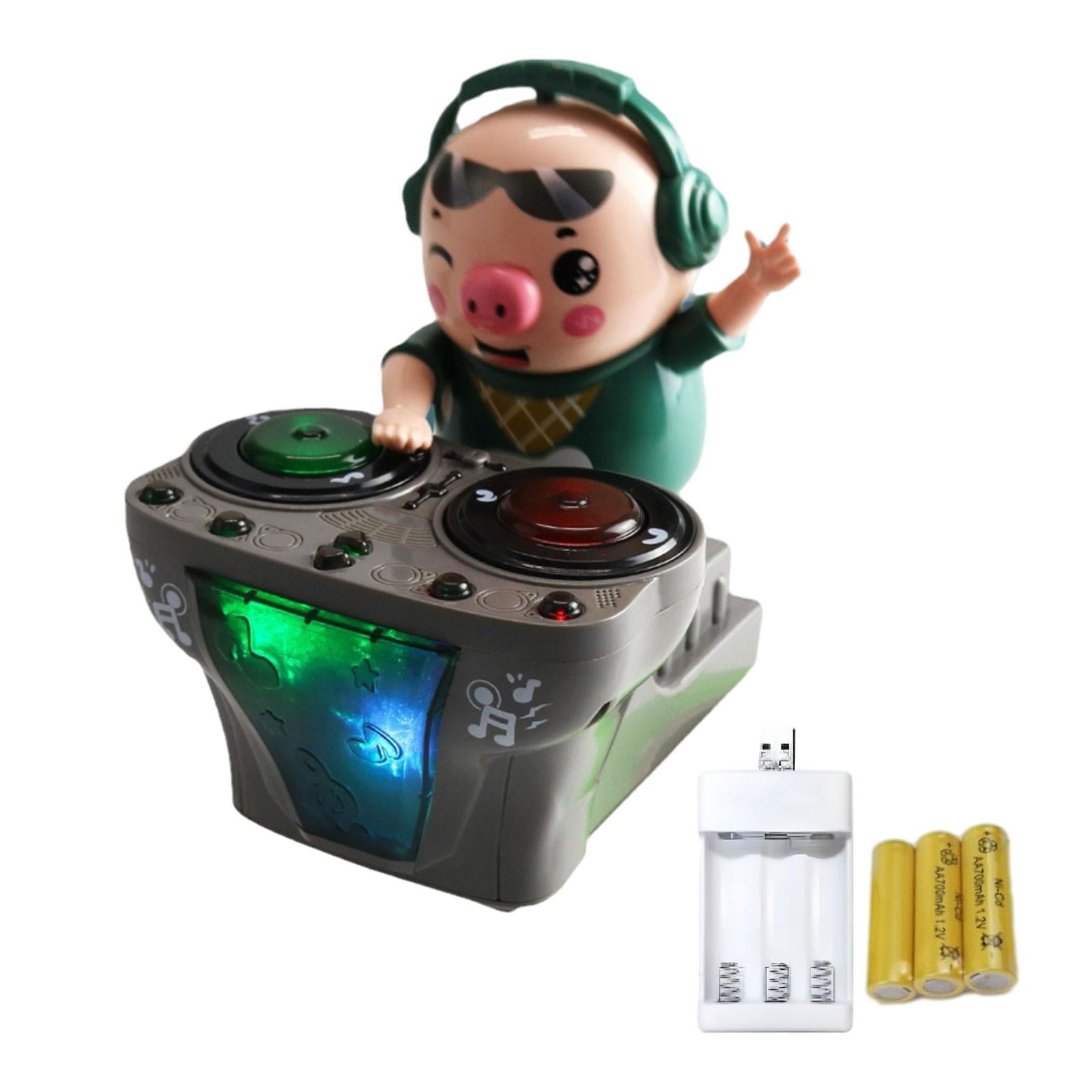 Juguetes de cerdo musical, juguete de cerdito de baile de música ligera ...