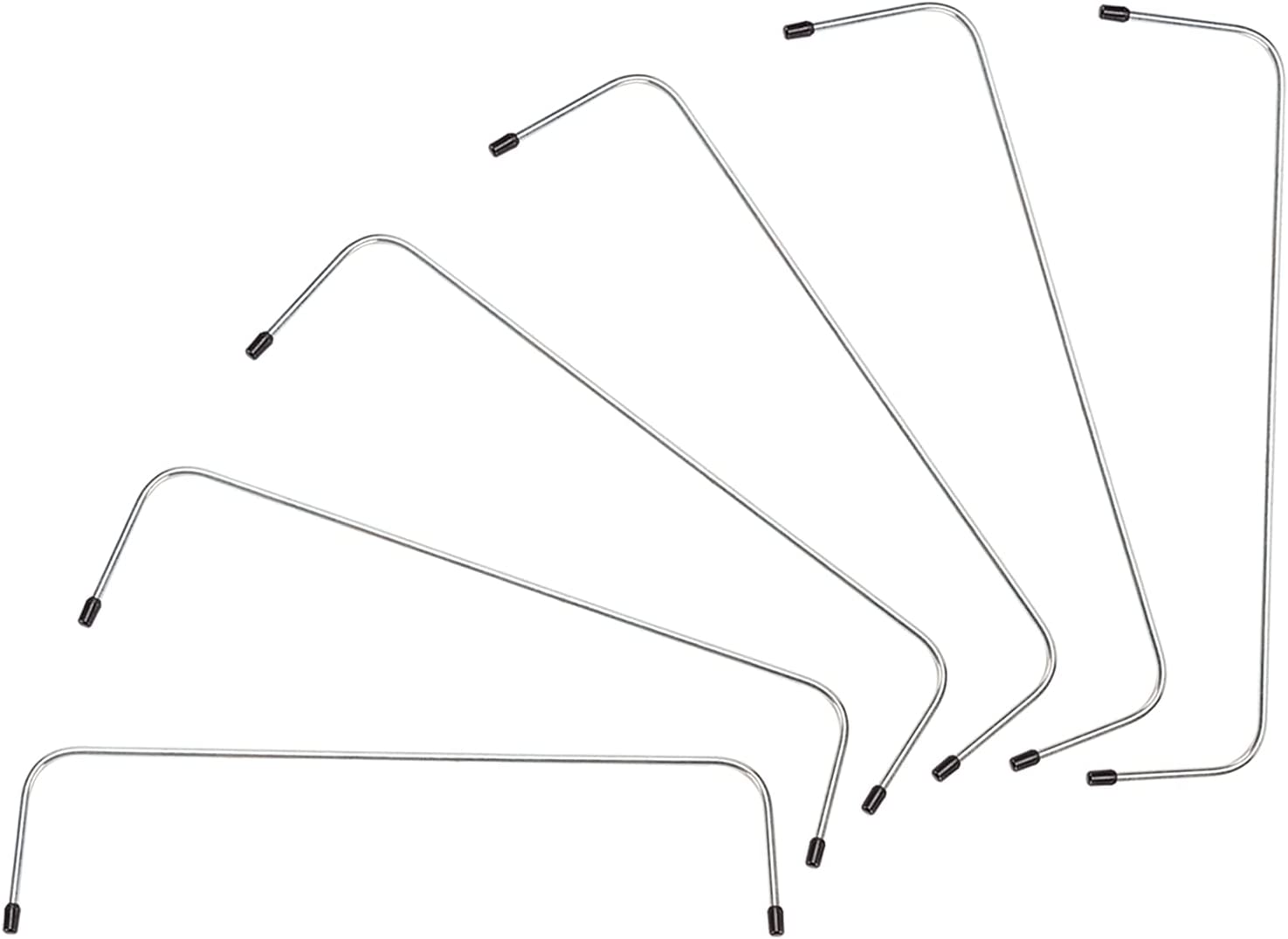 3 Pairs 12 Inch Stainless Steel Internal Wire Frame Sewing Bag Frame ...