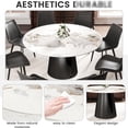 Round Dining Table for 6 - 8 | Suitable for Weekend Meals | Sintered ...