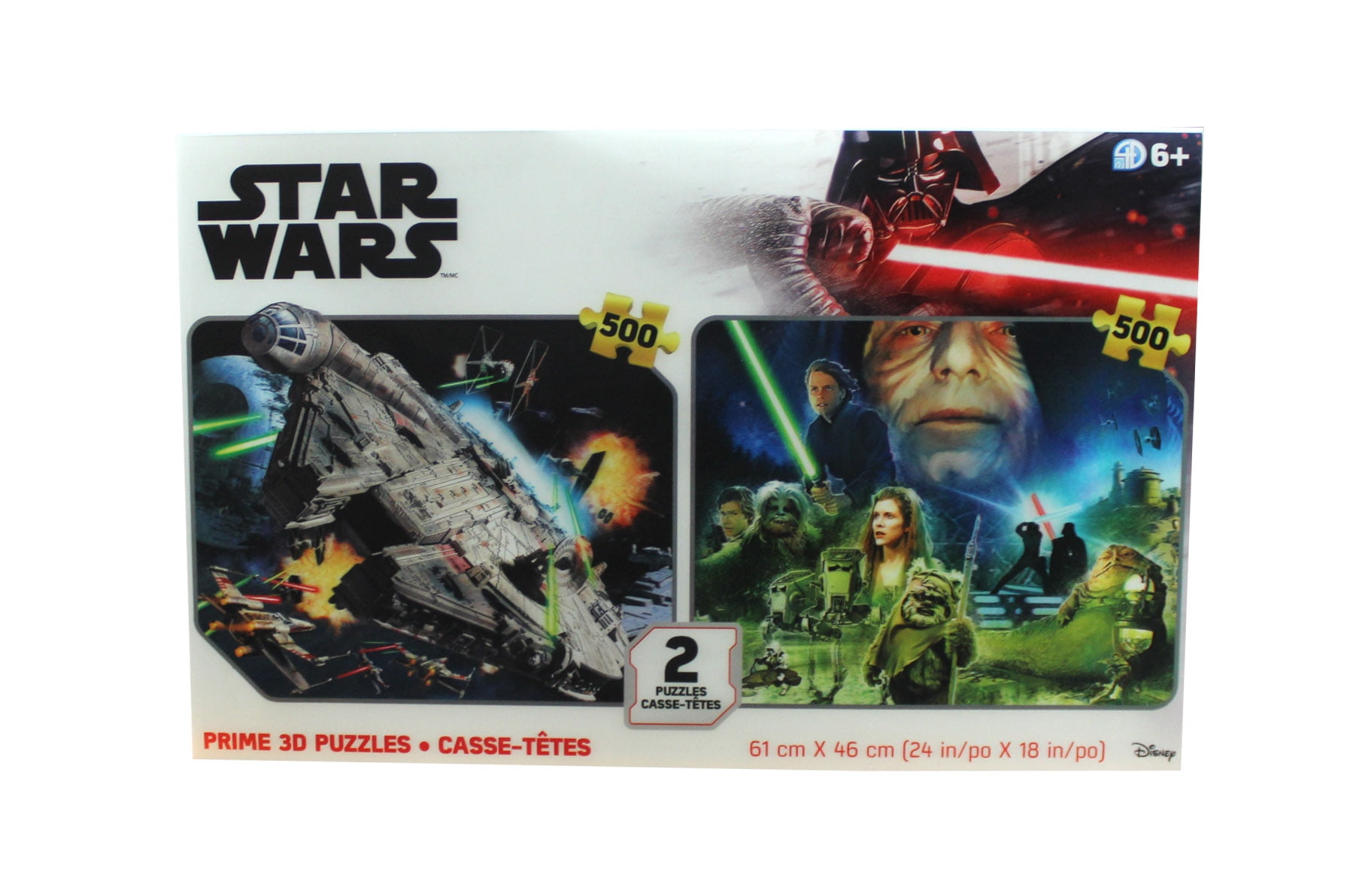 Star Wars Prime 3D Puzzles 2 Pack - Walmart.com