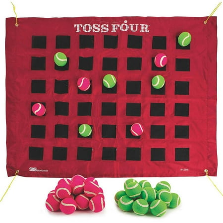 Toss Four Game Target and Balls - Walmart.com