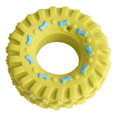 Puppy Tires Puppy Dog Teething Toy Rubber Dog Chew Toy Interactive Dog ...