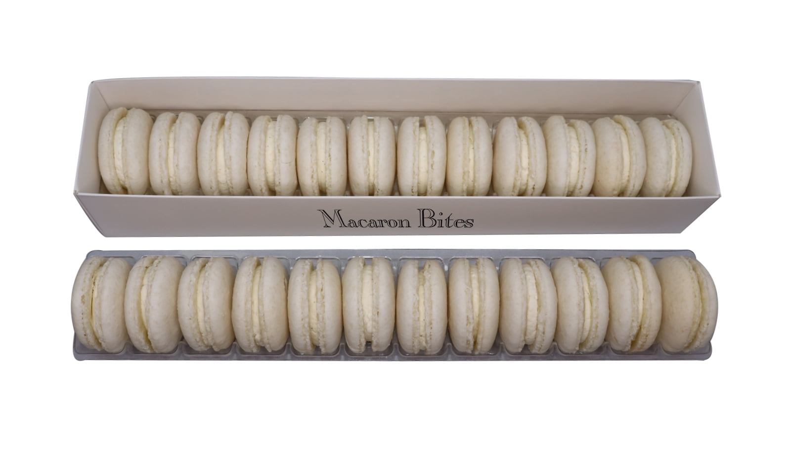 Macaron Bites Vanilla French Macarons, 24 Count - Walmart.com