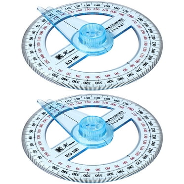 BE-TOOL 360 Degree Protractor Ruler Circle Measuring Tool for Drawing ...
